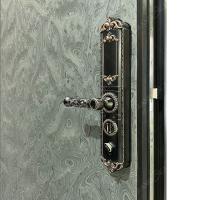 China Villa Aluminum Door Stainless Steel   Security Door With Smart Lock Entrance Door  for House for sale
