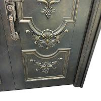 China Villa Aluminum Door Stainless Steel   Security Door With Smart Lock Entrance Door  for House for sale