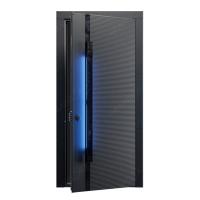 China Aluminum Door Stainless Steel   Security Door with Smart Lock with Light  for House for sale