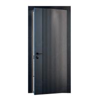 China Aluminum Door Stainless Steel   Security Door with Smart Lock with Light  for House for sale