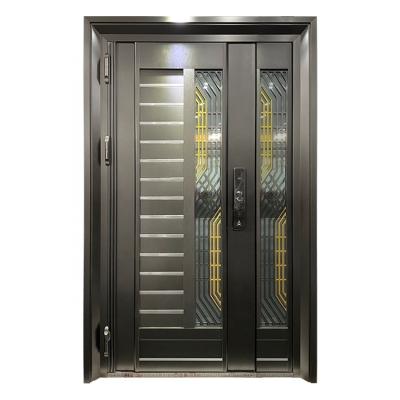 China France Style  Advanced Stainless Steel Door Good Quality Superior a Class Locksystem Israel Security Door for sale