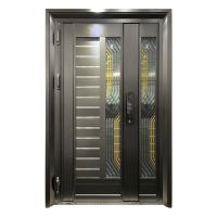 China France Style  Advanced Stainless Steel Door Good Quality Superior a Class Locksystem Israel Security Door for sale