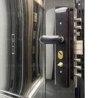China 2023 New Listed Modern Style Double Leaf Safety Emergency Exit Metal Door Fire Rated Strong Stainless Steel Door for sale