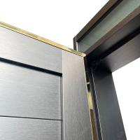 China New Listed Modern Style Double Leaf Safety Emergency Exit Metal Door Fire Rated Strong Stainless Steel Door for sale