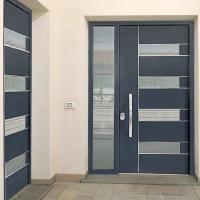 China American Anti-Rust Bullet Proof Rotatable Exterior Front Villa Security 304 Stainless Steel Pivot Door for sale