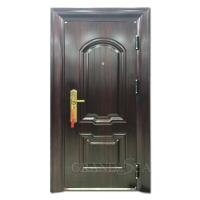 China Iran Standard  Pre-hung  Carved square  Anti-explosion High Quality 5 Point Lock Steel Front Entrance Door for sale