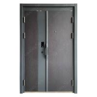 China American  Style Luxury Design High Quality Low Price Single Double Exterior Security Steel Door Price for sale