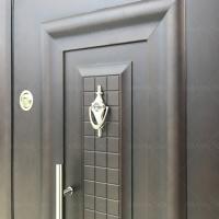 China 2022 Turkish Safety Steel Wooden Exterior Entry Security Turkey Armored Door for sale