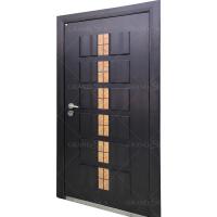 China Italian Style Wooden Armoured Security Steel Door for Home for sale