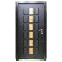 China Italian Style Wooden Armoured Security Steel Door for Home for sale
