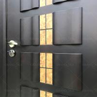 China Italian Style Wooden Armoured Security Steel Door for Home for sale