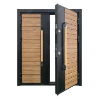 China Grandsea Entrance Luxury Double Front Armored Steel Exterior Turkish Others Porta Security Door for Home for sale