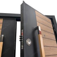 China Turkish Main House Front Entry Exterior Safety Modern Steel Security Armored Turkey Door for Home for sale