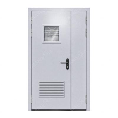 China Aesthetic Exterior Lightweight Warehouse Sliding Industrial Fire Swing Door for sale