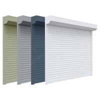China 2025 Modern Automatic Industrial Sectional Pedestrian Door Good Price Bifold Garage Door Wholesale Electric Garage Door for sale