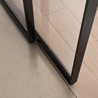 China European Standard Design Frameless Aluminum Interior Noiseless Sliding Door for Kitchen for sale