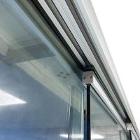 China Narrow Frame  Aluminium Alloy Tempered Glass  Sliding Door Grandsea Factory Outlet  Balcony Door for sale