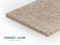 China Acoustic Panels Soundproof  Wooden Wood Wool Customized Wood Fiber Acoustic Panel For Noise Reduce for sale