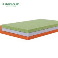 China Green Sound Absorbing Wall Panels Flame Resistance For Soundproofing Efficiency for sale
