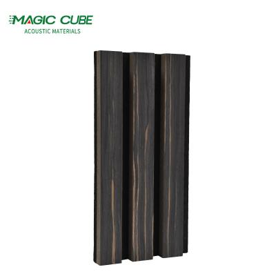 China Polyester Fiber Acoustic Panel Wooden Slat Wall Panels for Theater Fr MDF Face Material for sale