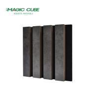 China Contemporary Design Style Eco Friendly Wood Fiber Acoustic Panels for Noise Reduction for sale