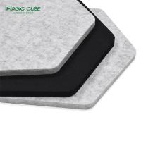 China Customizable Polyester Fiber Acoustic Panel For Auditorium Soundproofing for sale