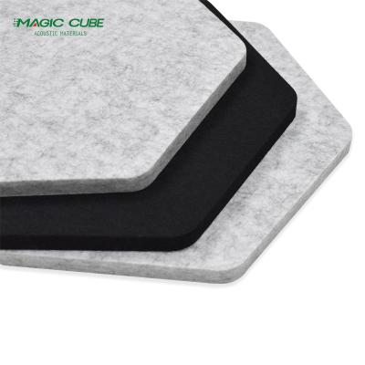 China Customizable Polyester Fiber Acoustic Panel For Auditorium Soundproofing for sale