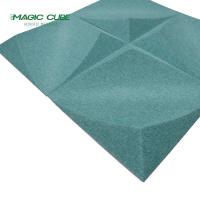 China Customized Polyester Fiber Acoustic Panel 3D Eco Friendly For Office Building for sale