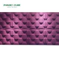 China Customized Tiange 3D Acoustic Panel Polyester Felt Fireproof For Stairs Decor for sale