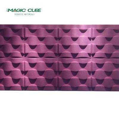 China Customized Tiange 3D Acoustic Panel Polyester Felt Fireproof For Stairs Decor for sale