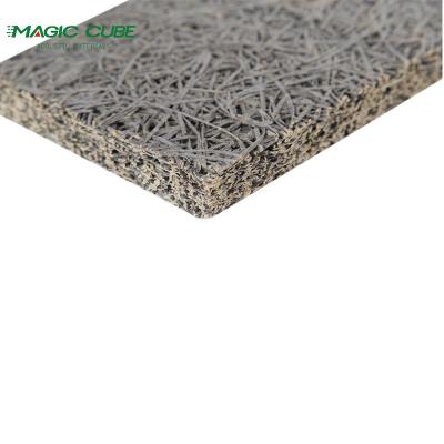 China 15mm/ 20mm/ 25mm/ 35mm Thickness Wood Wool and Cement Insulation Boards for Wall Panels for sale