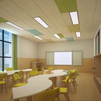 China 15mm/ 20mm/ 25mm/ 35mm Thickness Custom Colors Wood Wool Sound Absorption Acoustic Panels for sale