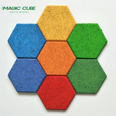 China 15mm/ 20mm/ 25mm/ 35mm Wood Wool and Cement Acoustic Panels for Sound Absorption for sale