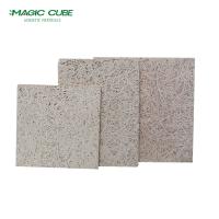 China Wood Wool Wall Acoustic Panel with Superior Impact Resistance and Density 600-630kg/M3 for sale