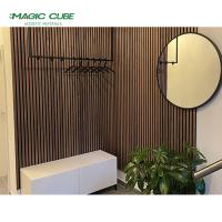 China Handcrafted Wood Acoustic Panels HPL Finish for Sound Absorption by Woodupp Akupanel for sale