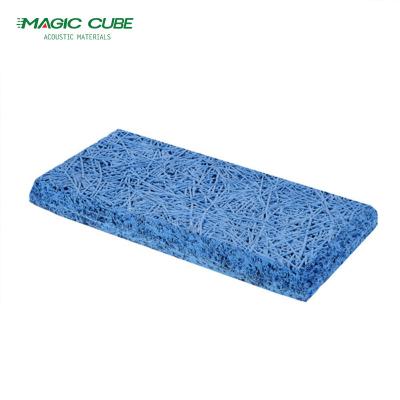 China Contemporary Design Style Wood Fiber Panel for Gym Acoustic Hexagon Ceiling Tiles for sale