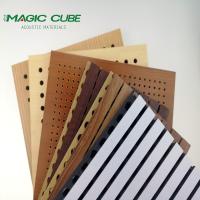 China Customized Non-Combustible Wooden Grooved Acoustic Panel for Soundproofing Solutions for sale