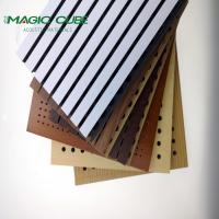 China Customized Non-Combustible Wooden Grooved Acoustic Panel for Soundproofing Solutions for sale