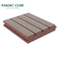 China Customized Non-Combustible Wooden Grooved Acoustic Panel for Soundproofing Solutions for sale