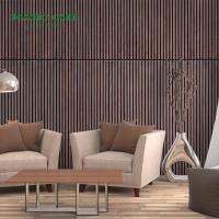 China Woodupp Acoustic Slat Panels for Wall and Ceiling Sound Absorption in Conference Rooms for sale