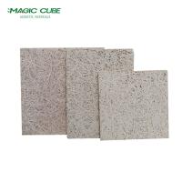 China 15mm/ 20mm/ 25mm/ 35mm Acoustic Wood Wool Panel for Cement Sound Insulation System for sale