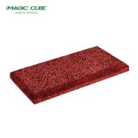 China 15mm/ 20mm/ 25mm/ 35mm Acoustic Wood Wool Panel for Cement Sound Insulation System for sale