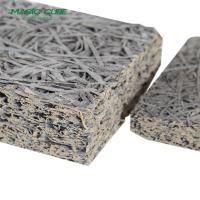 China 155'' Perforated Screen Wood Wool and Cement Panels 3D for Stylish Home Model Design for sale