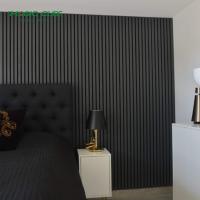 China Customized Natural Oak Wood Slat Acoustic Panels 260*52mm Thickness 15mm for sale