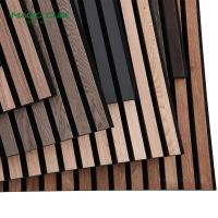 China 2400*600*21 mm WoodUpp Akupanel Decorative Wood Acoustic Panels for Commercial Spaces for sale