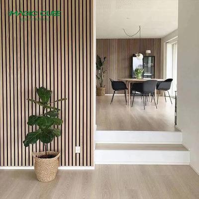China Interior Wall Decorative Soundproof Panel Akupanel Wood Acoustic Panel for Bedroom for sale