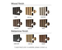 China Standard Size 2400*600*21 mm Wood Slat Akupanel Acoustic Slat Panel for Any Space for sale