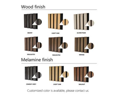 China Standard Size 2400*600*21 mm Wood Slat Akupanel Acoustic Slat Panel for Any Space for sale