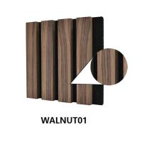 China Modern Composition PET Acoustic Timber Slats Customized For Office Building for sale