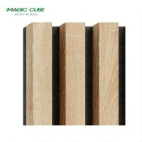 China Heat Insulation Wood Slat Wall Panels For Acoustic Solutions And Decoration for sale